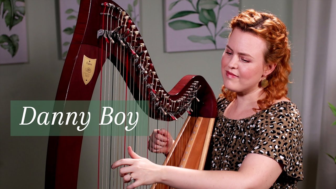 Danny Boy on Celtic Harp - YouTube