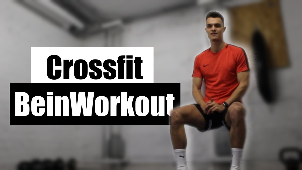 Starke Beine bekommen | 10 Minuten Crossfit Workout von Zuhause - YouTube