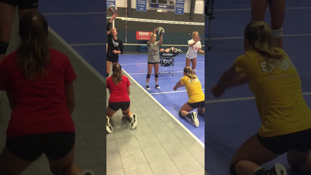Volleyball-passing-Platform - YouTube