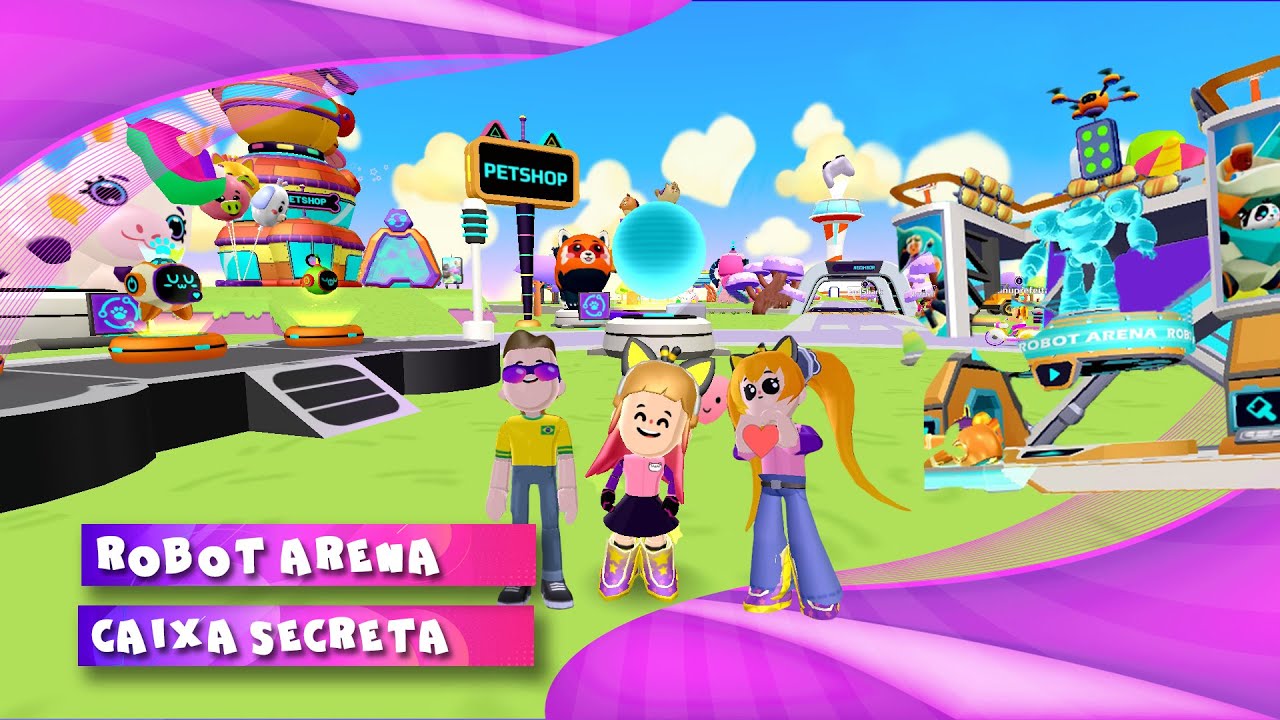 PKXD - Caixa secreta e Robot arena - YouTube