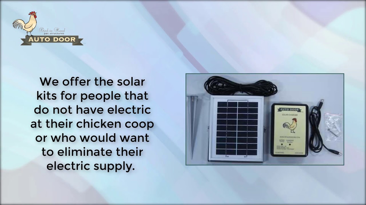 Chicken Coop Auto Door - YouTube
