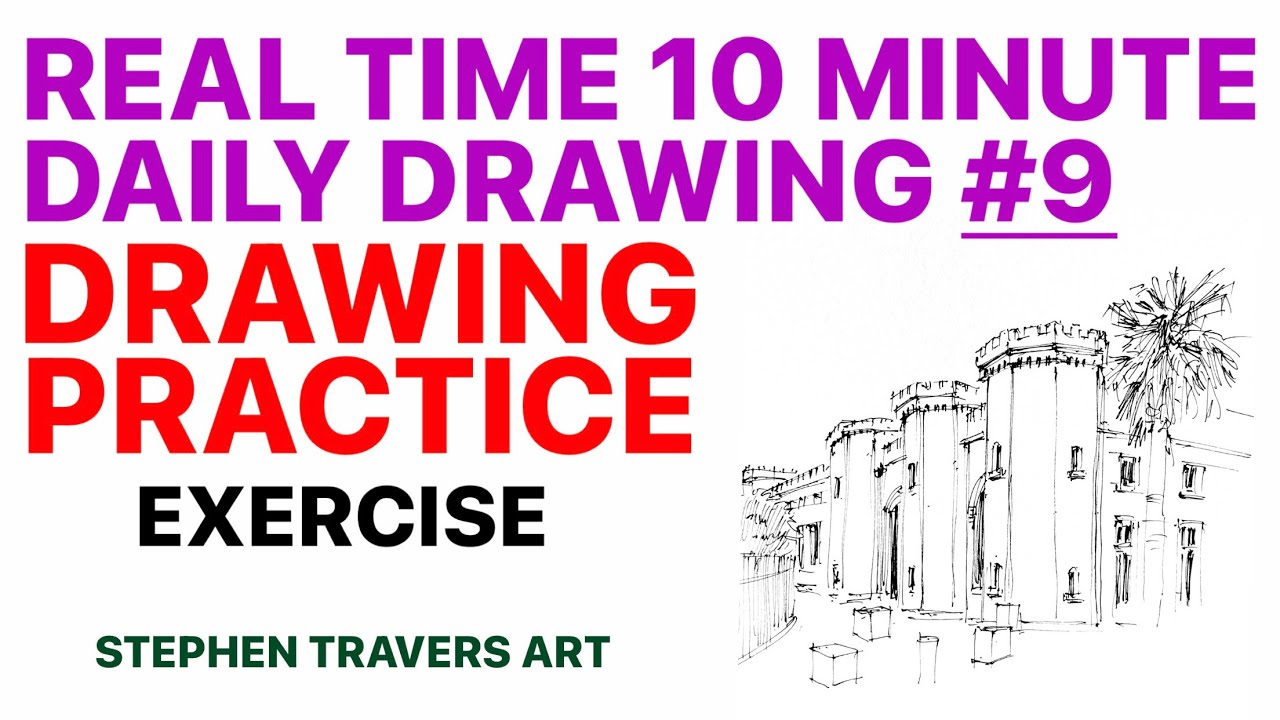 The Quickest, Easiest and Most Fun Way to Practice Drawing - YouTube