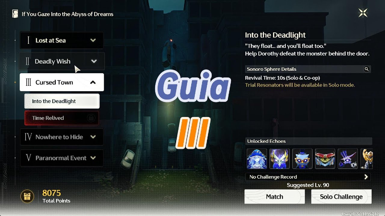 If You Gaze Into the Abyss of Dreams: lll Cursed Town "Into the Deadlight - Time Relived" - YouTube
