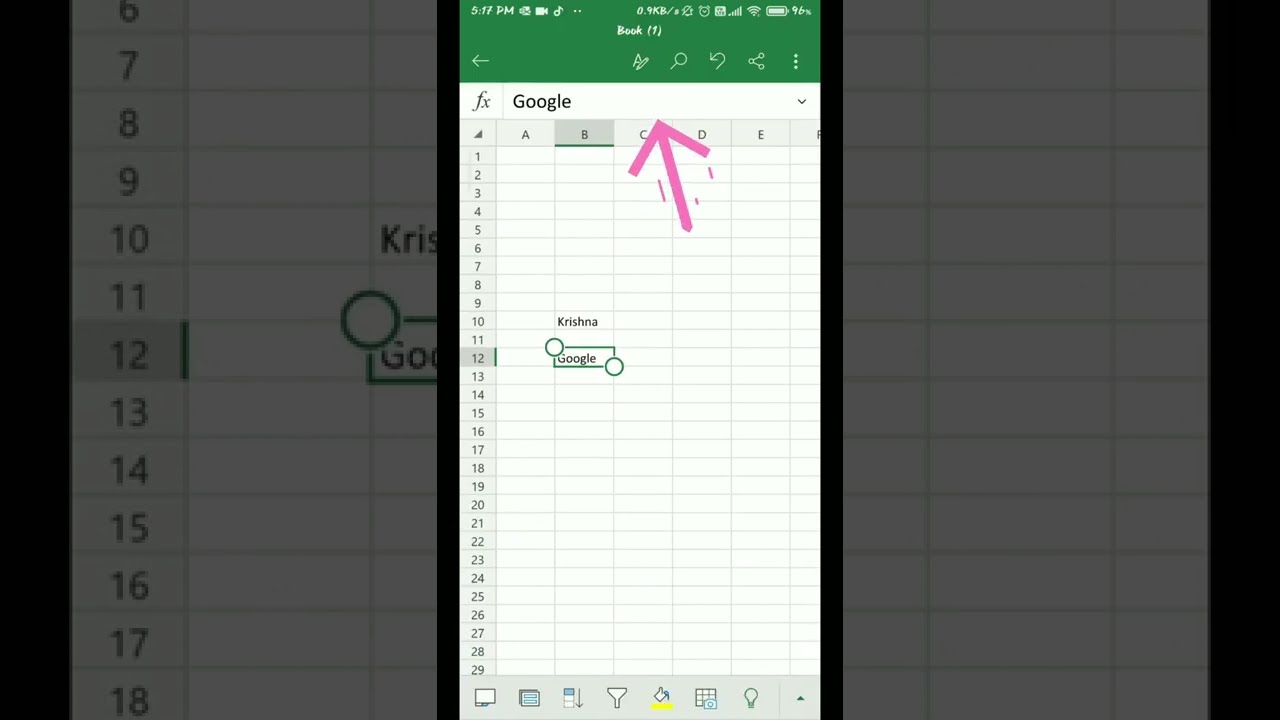How To Add Hyperlink In Excel From Mobile shorts YouTube How To Add Hyperlink In Excel From Mobile shorts YouTube