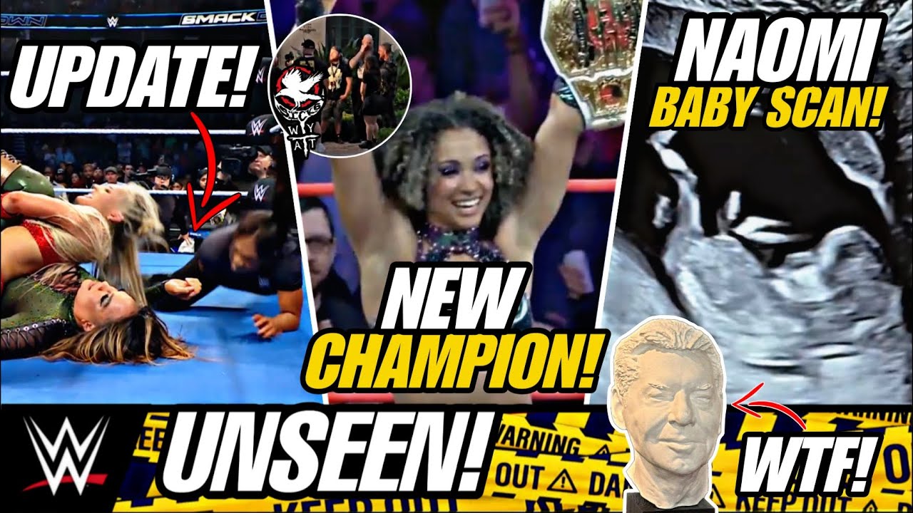 NEW CHAMPION!!! BOTCHED PIN UPDATE! Wyatt Sicks Visit HHN! Naomi Baby ...