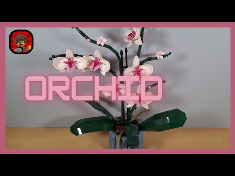 LEGO Botanical Collection 10311 Orchid Speed Build - YouTube