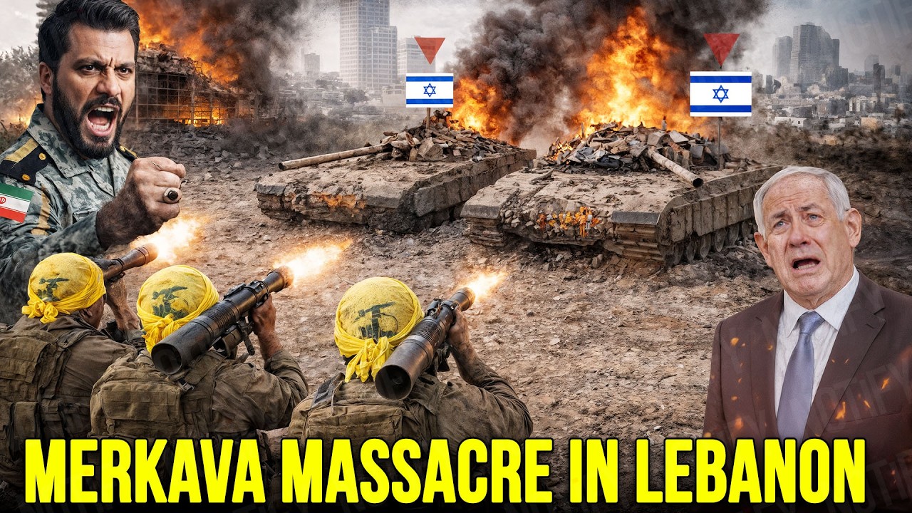Lebanon Turns Into HELL! Hundreds of Israeli $ Billion Tanks DESTROYED ...