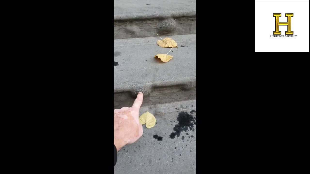 Asphalt Stairs Inspection - YouTube