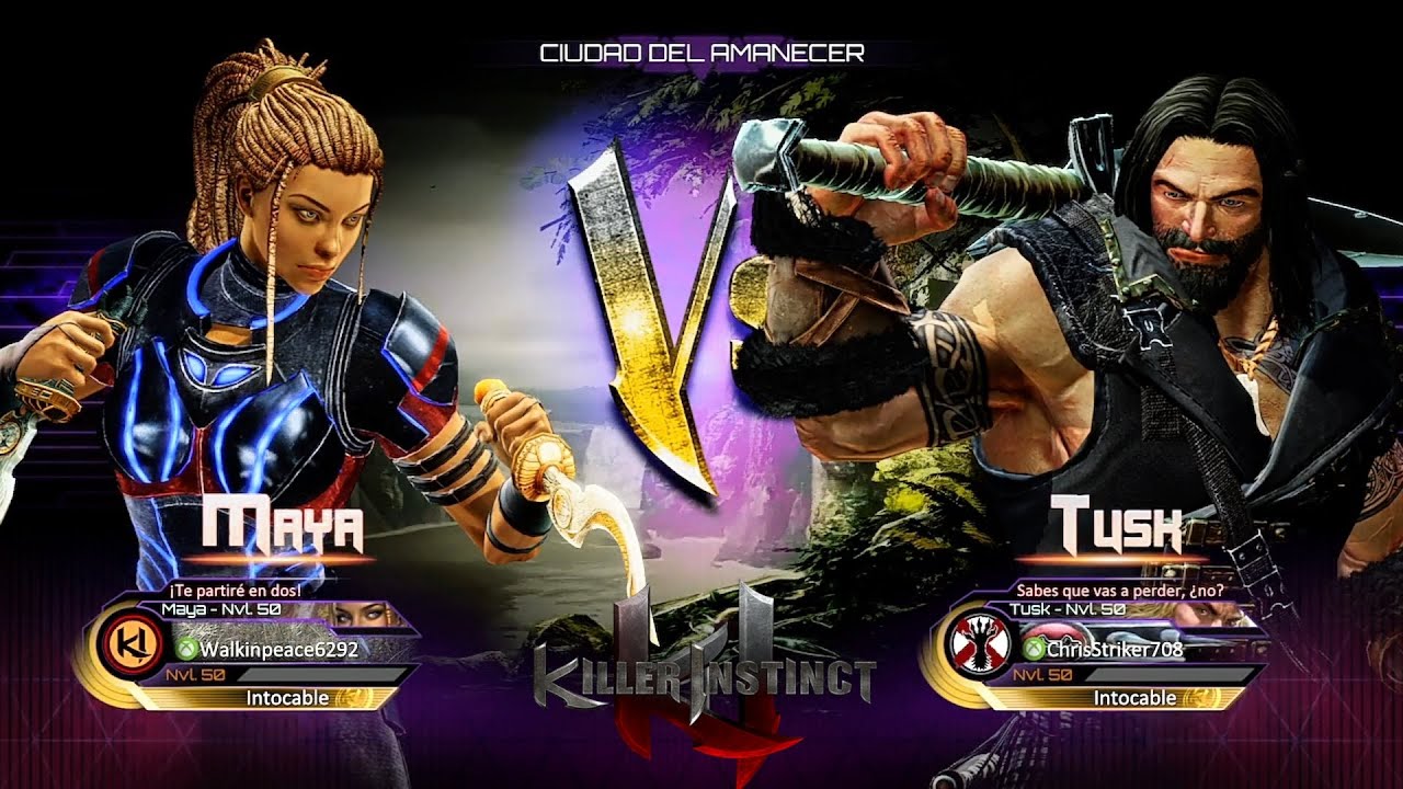 Killer instinct (2013) - Walkinpeace6292 (Maya) Vs. ChrisStriker708 ...