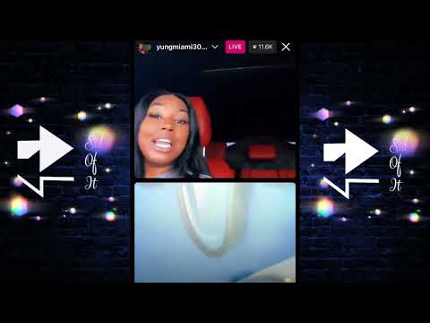 Yungmiami (Caresha) , Saucy Santana , Zelle Swag live 12/20/23 - YouTube
