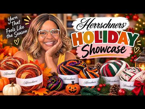 Herrschners Came Ready for the Holidays! | Seasonal Yarn Showcase