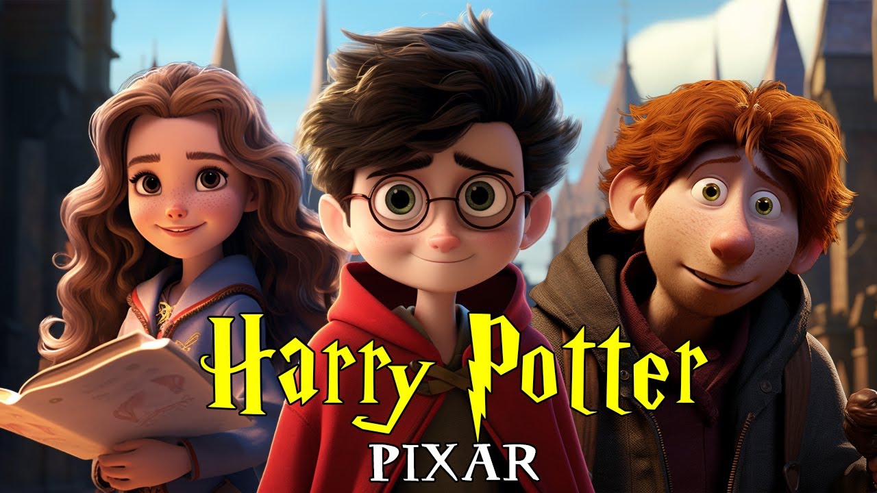 Harry Potter by Pixar | Harry Potter As PIXAR Characters - YouTube