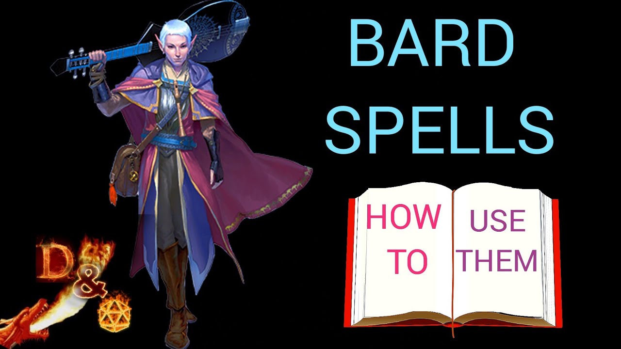 HOW TO USE BARD SPELLS - CANTRIPS - YouTube