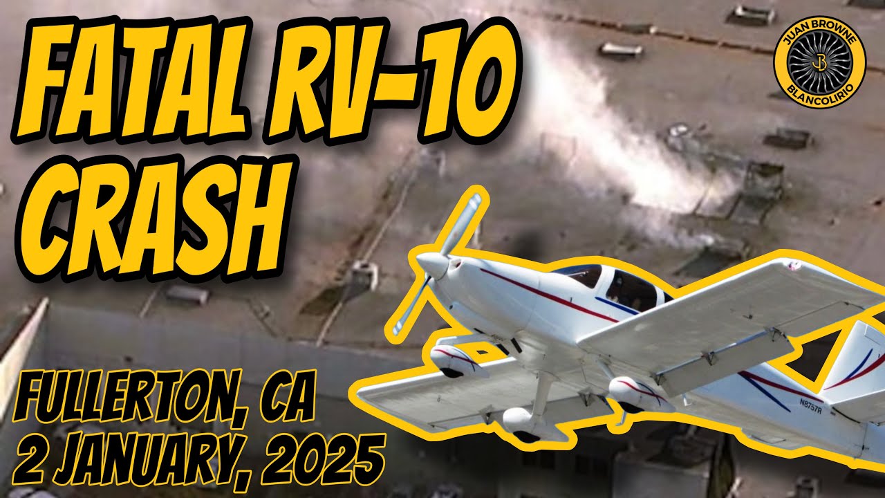 RV-10 N8757R Fullerton, CA. 2 Jan 2025 - YouTube