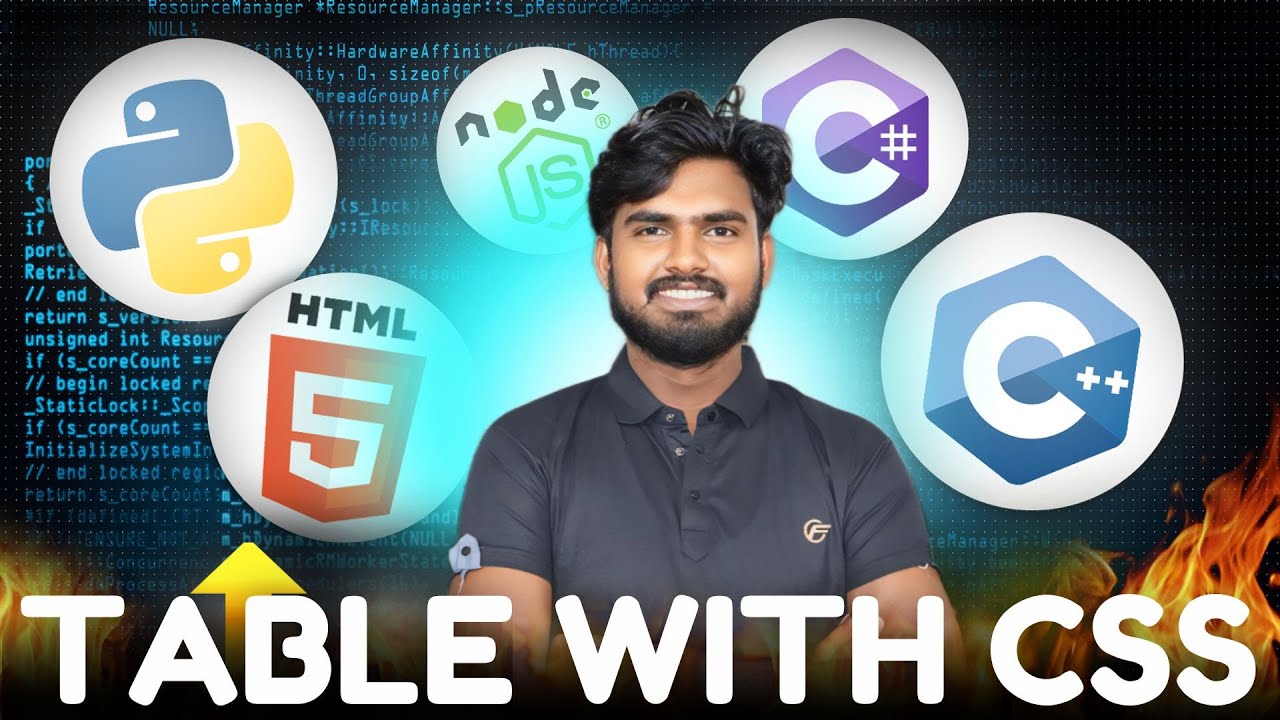 📊 Create Stylish Tables With Css Css Table Styling Made Easy 🎨💻 0989