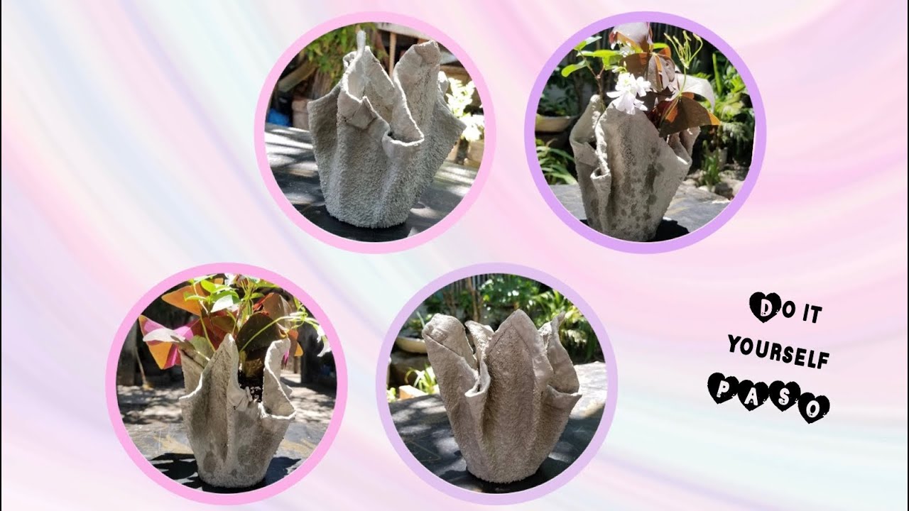 DIY PASO (Flower Pot) - YouTube