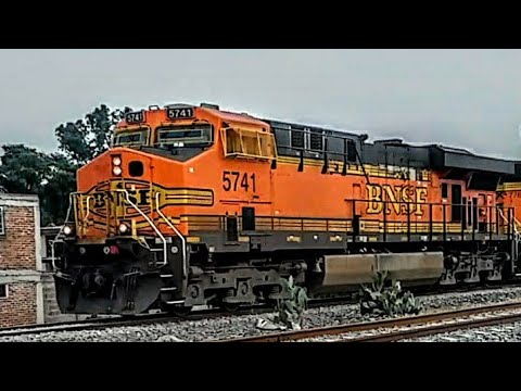 Bnsf 5741 - 7764 México - Huichapan - YouTube