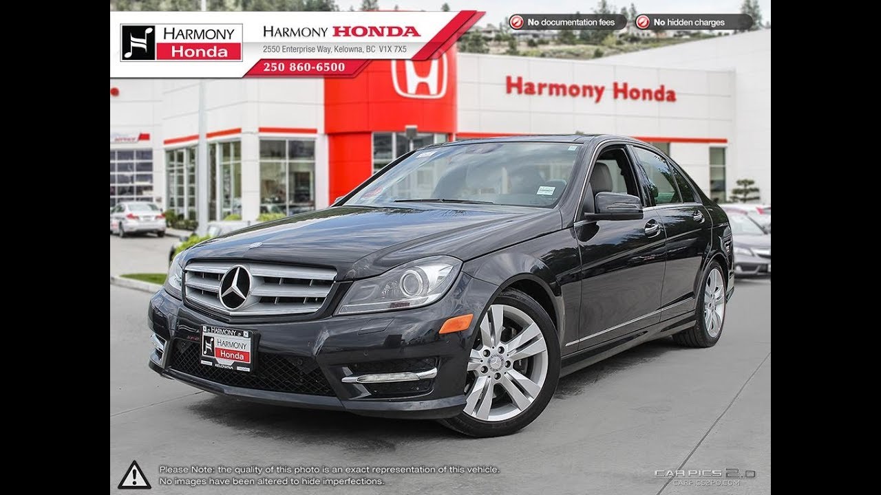 2012 Mercedes Benz C300 4matic Luxury - Harmony Honda - Grey - U5696 ...