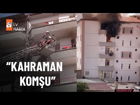 Balkondan atlayan komşusunu yakaladı! - atv Haber 29 Haziran 2022