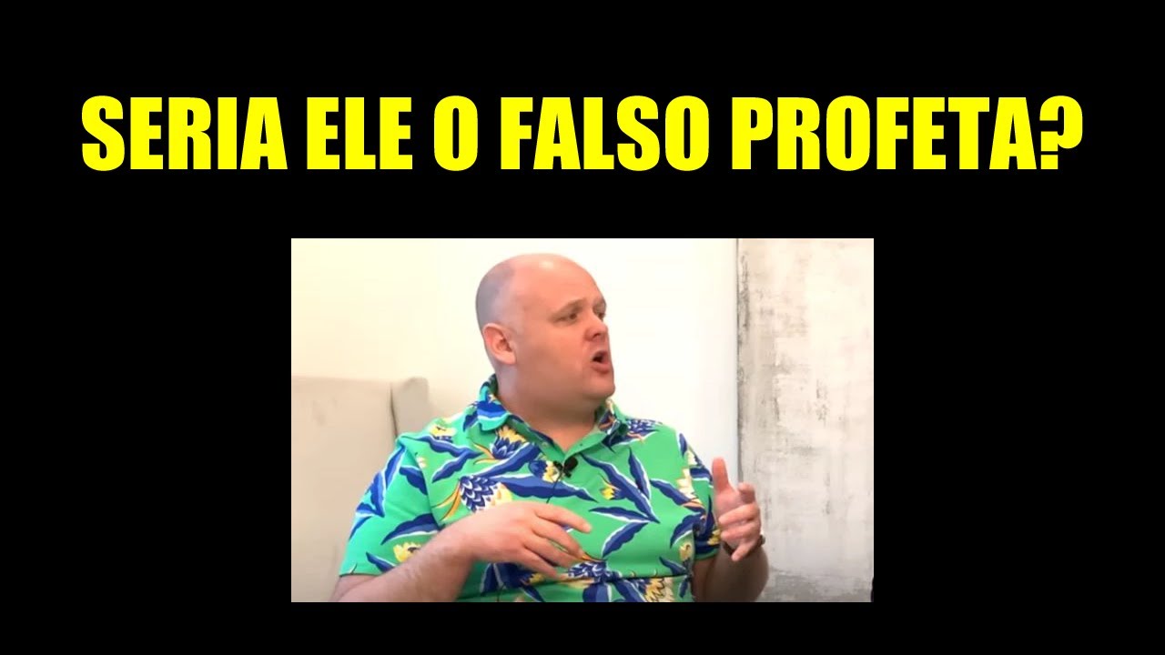 Seria ele o FALSO PROFETA? - YouTube