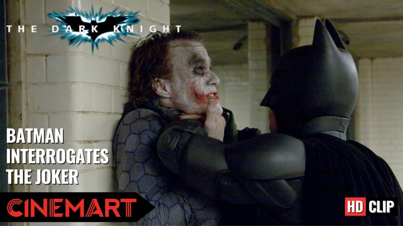 THE DARK KNIGHT (2008) | Batman interrogates the Joker UHD - YouTube