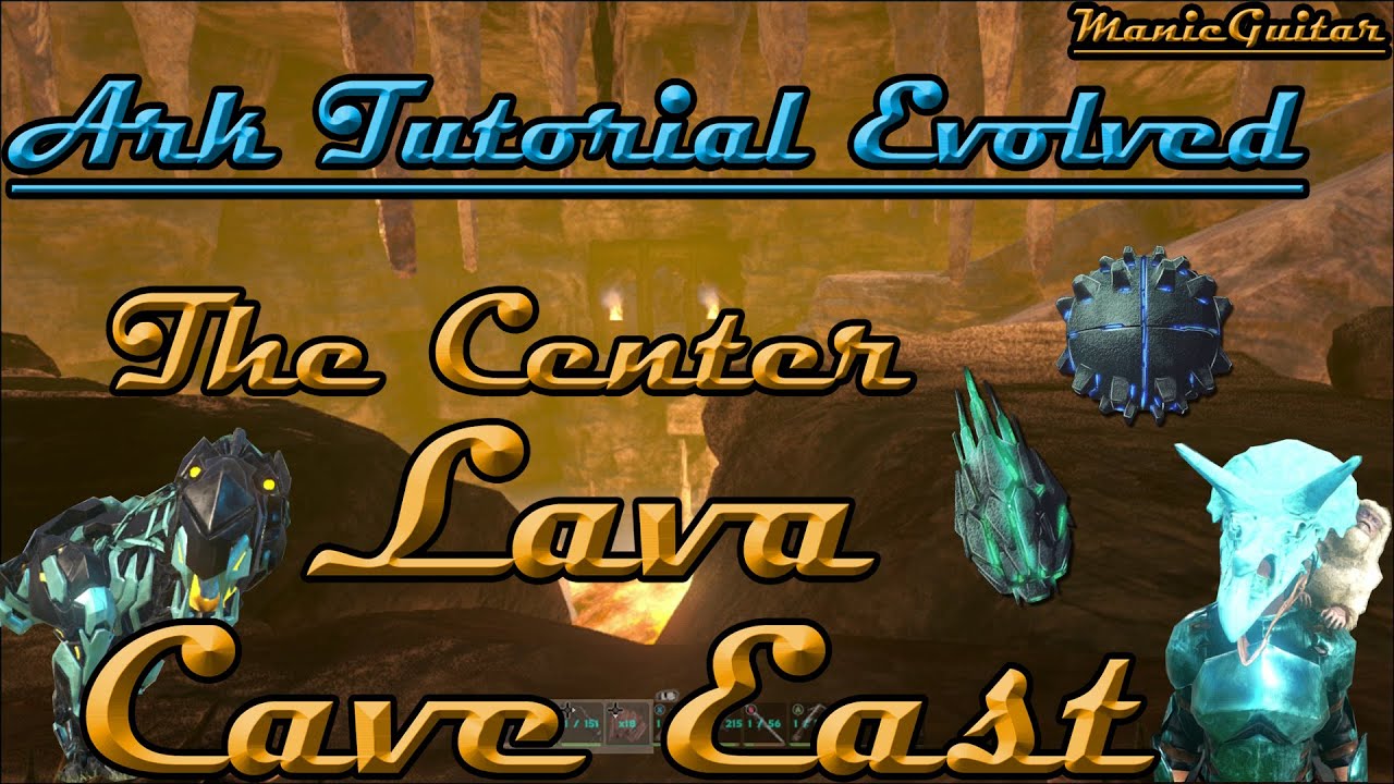 Ark Tutorial Evolved: S1Ep13: The Center: Lava Cave East Xbox One - YouTube