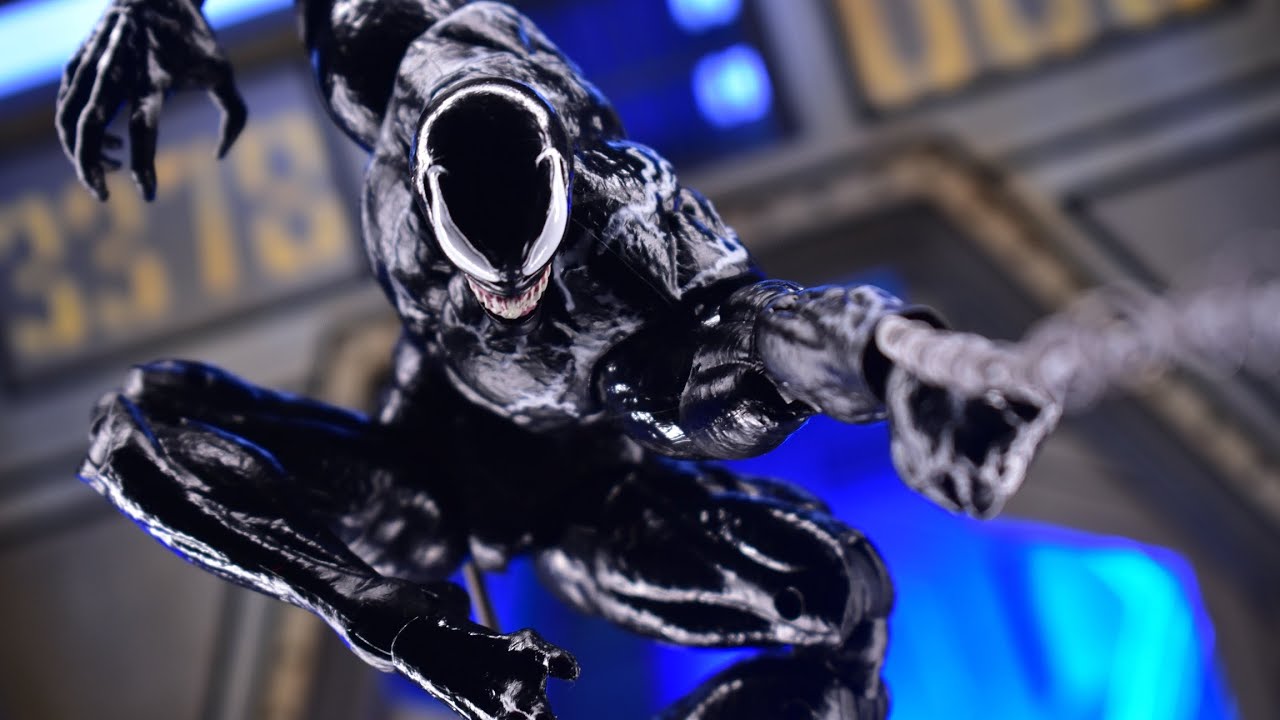 Marvel Legends Series Venom Wave Movie Venom Review - YouTube