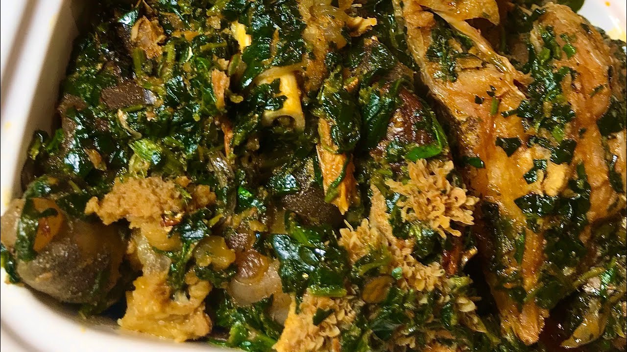 HOW TO COOK NIGERIAN VEGETABLE SOUP | Step-by-step | Cooking with Mama ...