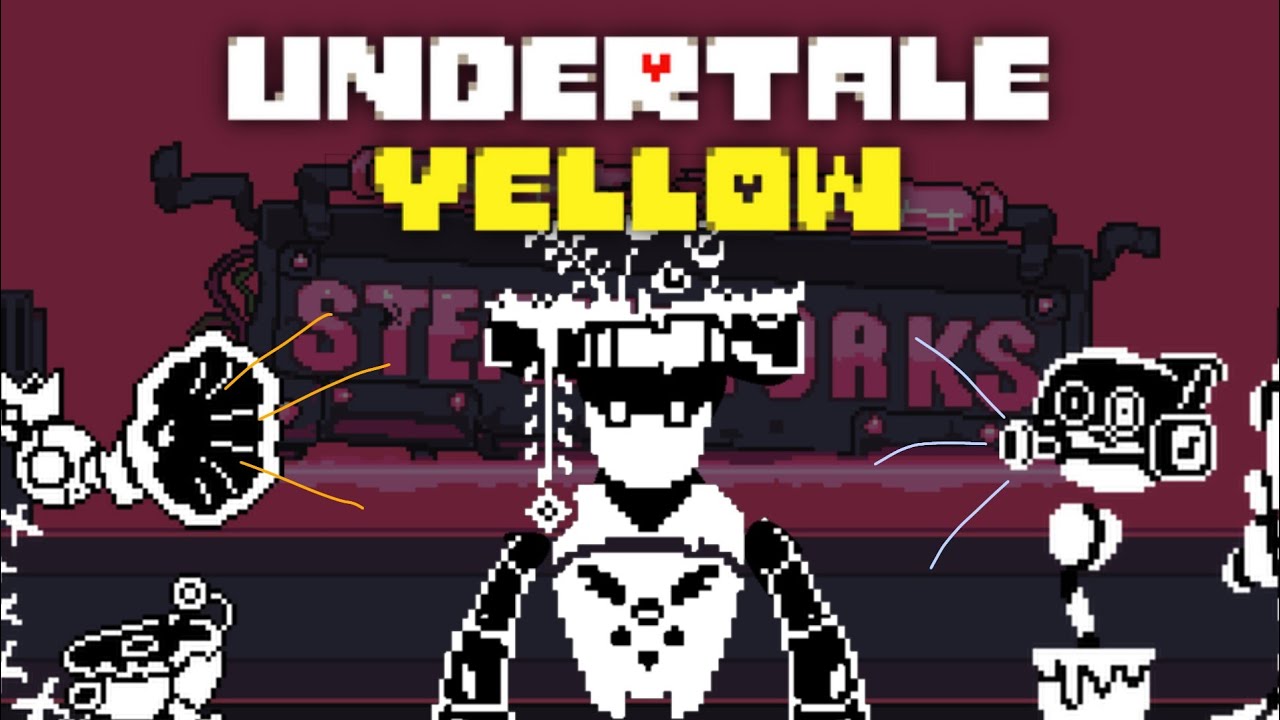Undertale yellow mobile - part 6 - The Steamworks - YouTube