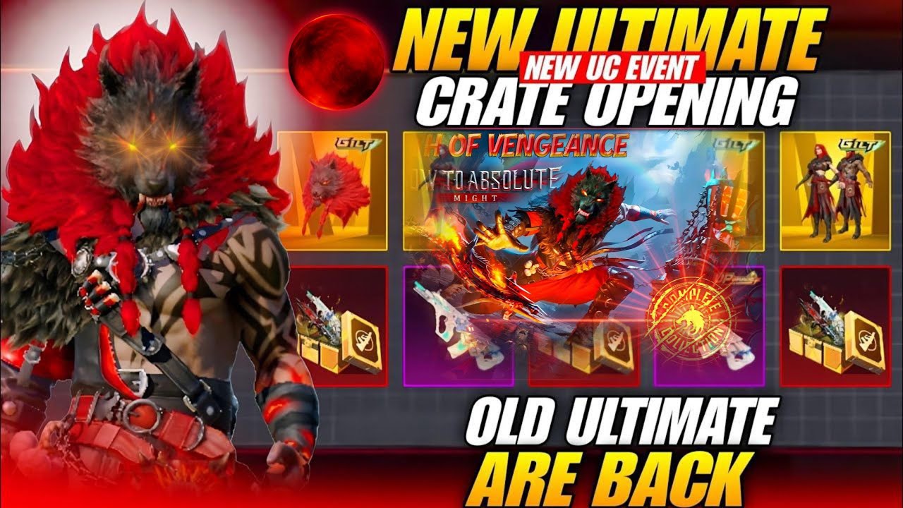 WRATH VENGEANCE New Ultimate Crate Opening | | #bgmi #pubgmobile # ...