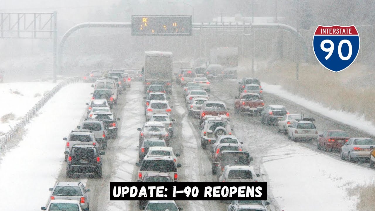 Latest: Travel information for Interstate 90 - YouTube