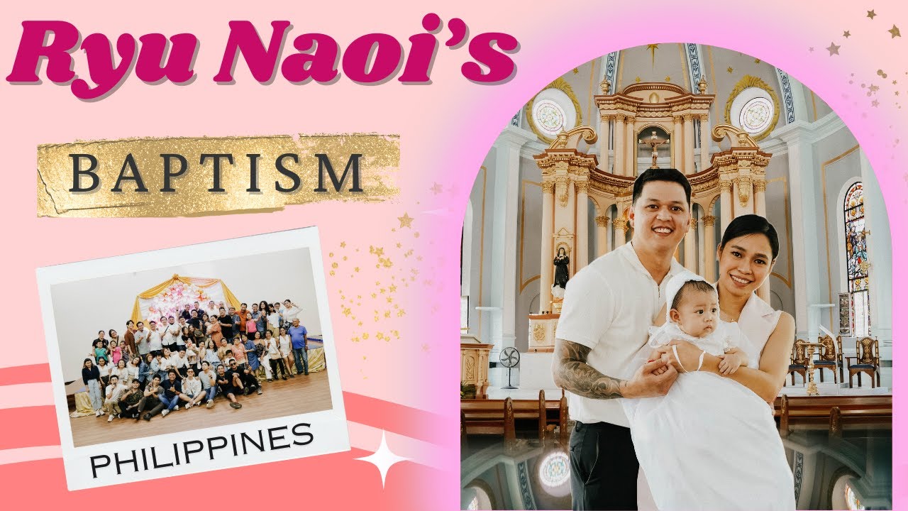 Ryu Naoi's Baptism | August 17, 2023 in San Vicente de Paul Catholic Church, Manila, Philippines ...