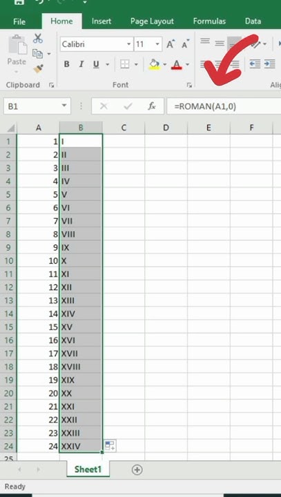 How to enter Roman number in excel #computer #exceltricks #excel #exceltips #exceltutorial - YouTube