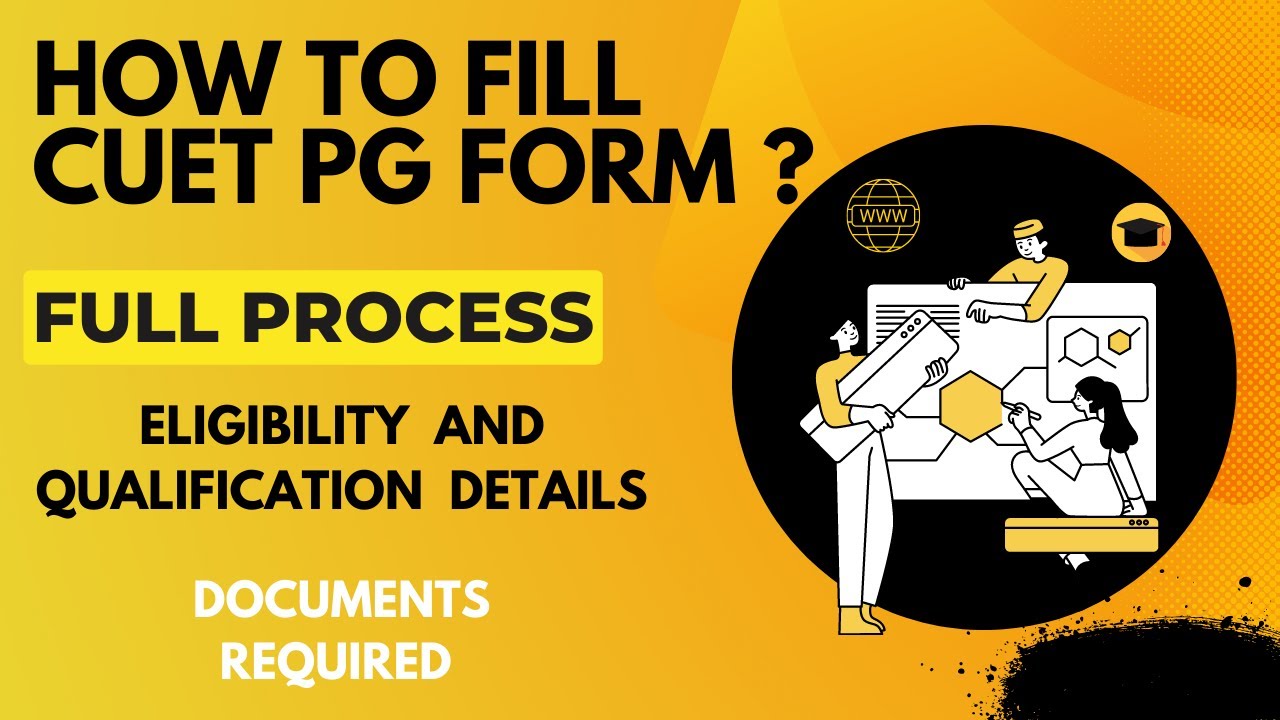 How to fill CUET PG Form? Full Process | CUET PG Form Kaise Bharen ...