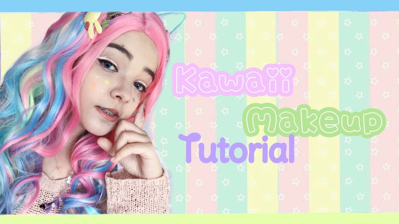 Kawaii Makeup Tutorial - YouTube