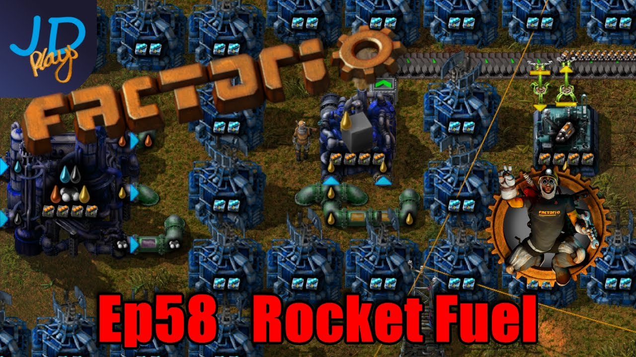 Ep58 Better Modules and Rocket Fuel (Editor JD special) ⚙️ Factorio ...
