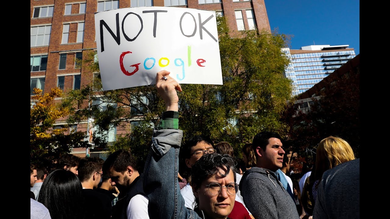 Across the globe, Google employees walk out to protest sexual ...