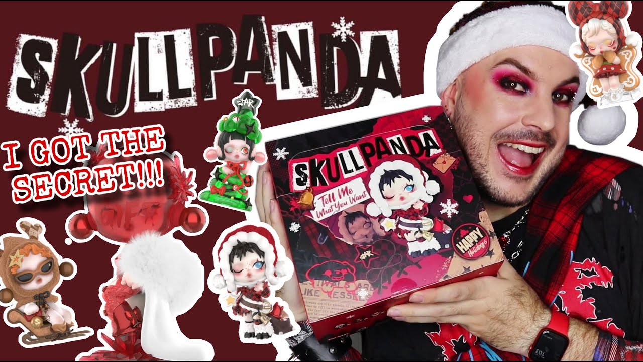 SKULLPANDA TELL ME WHAT YOU WANT SERIES UNBOXING - YouTube