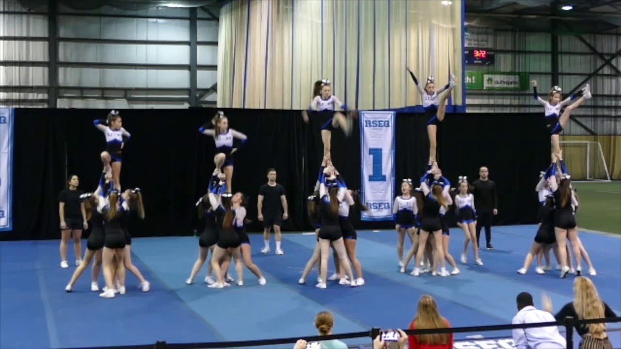 Cheerleading niveau 3 17 mars 2019 - YouTube