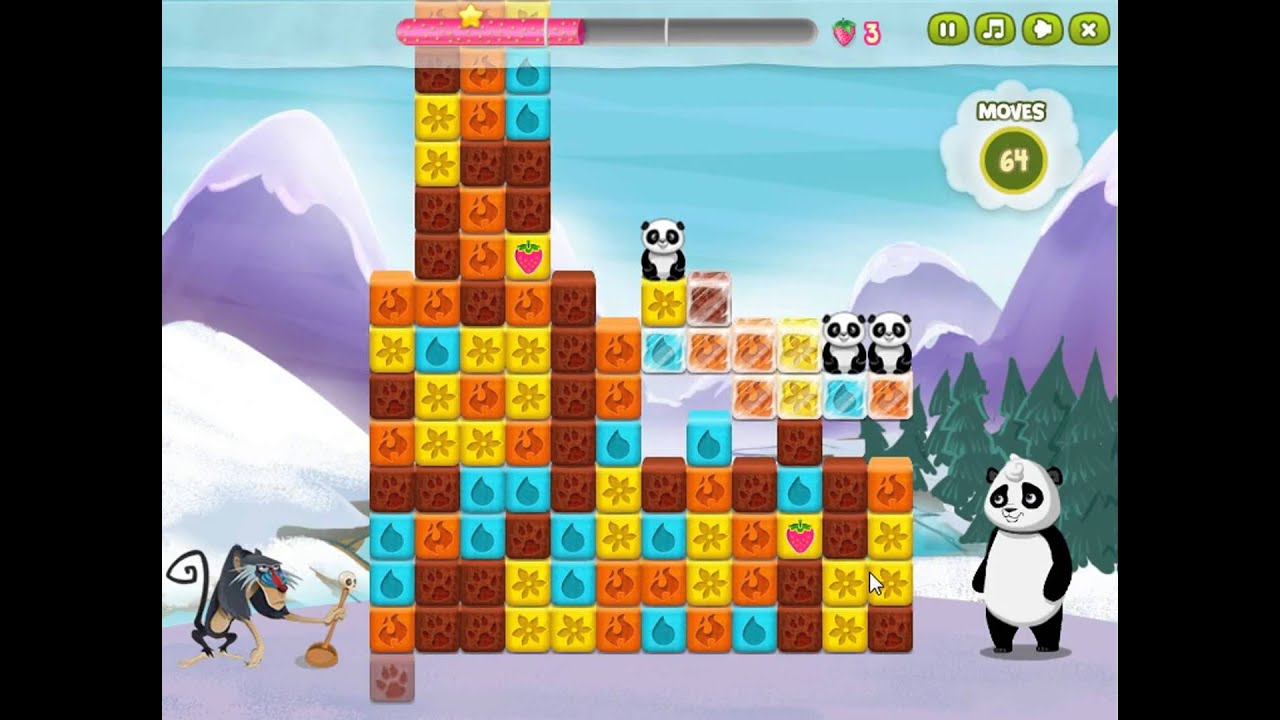 Panda Jam Level 5-9 - YouTube