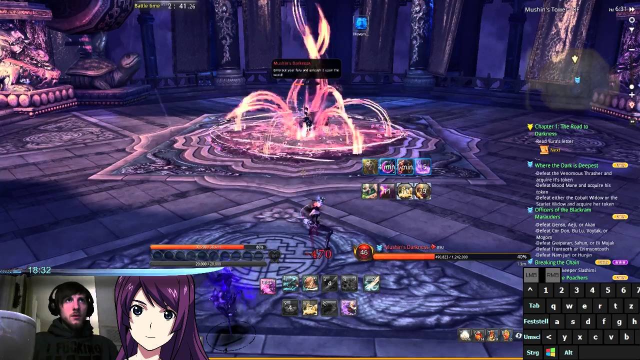 Blade & Soul #112- Mushin Tower 8.3 as Assassin - YouTube