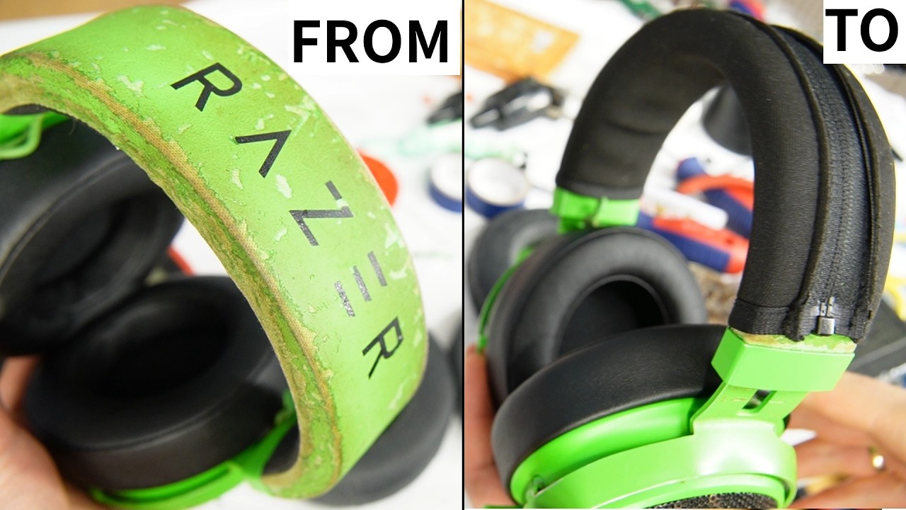 Razer Kraken Headset Headband Repair in 5 Minutes - YouTube