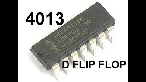 CD4013 Dual D Flip-Flop: Circuits, Flip Datasheet pdf and Equivalents