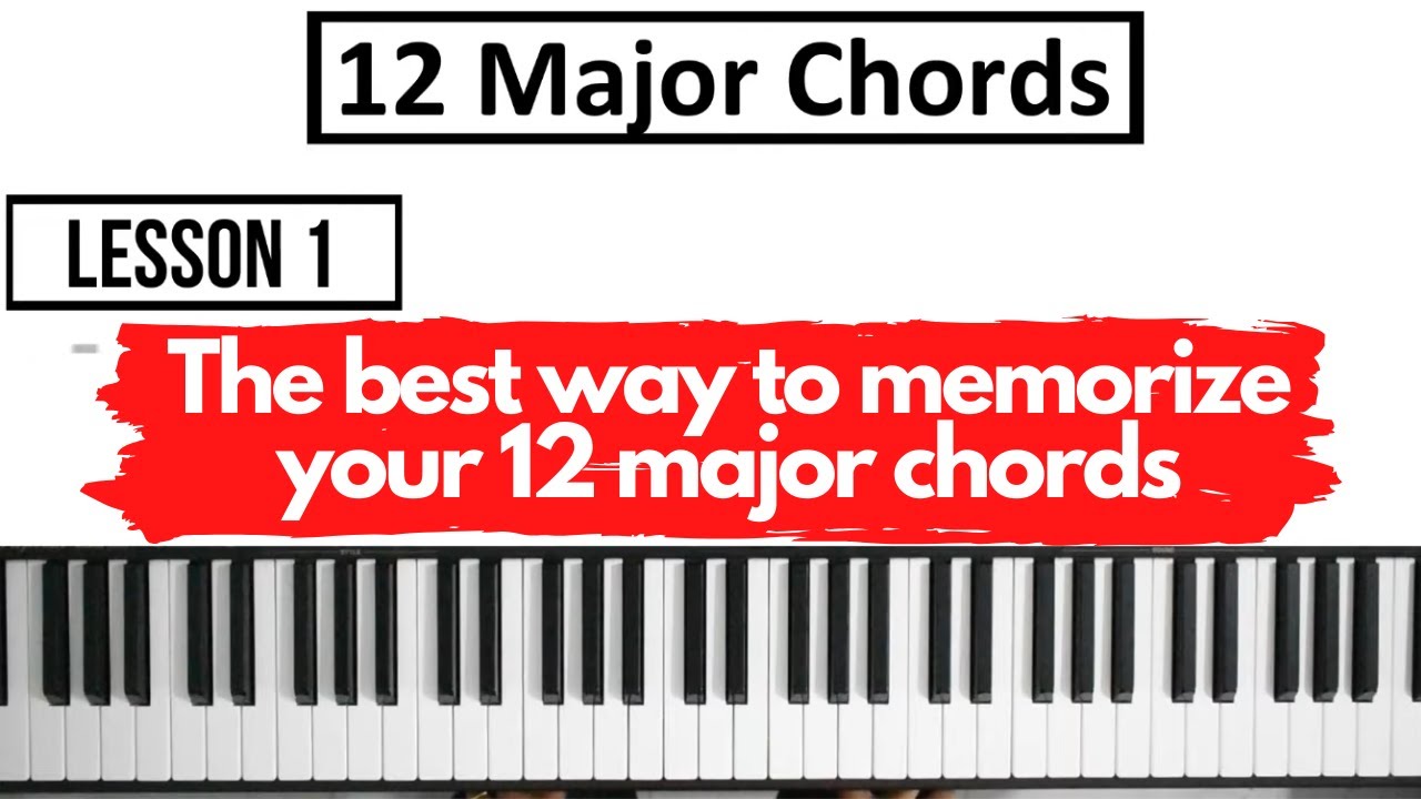 The 12 Major Chords - Part 1 - YouTube