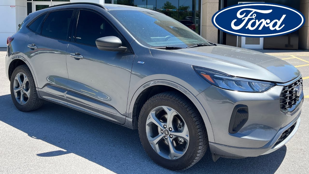 2023 Ford Escape ST-Line AWD 300A w/ Tech Pack #1 in Carbonized Gray ...