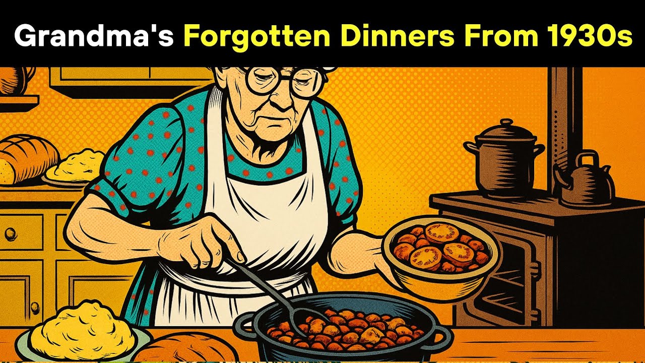 25 OF Grandma's Forgotten Dinners From The 1930s That Have Faded Into ...