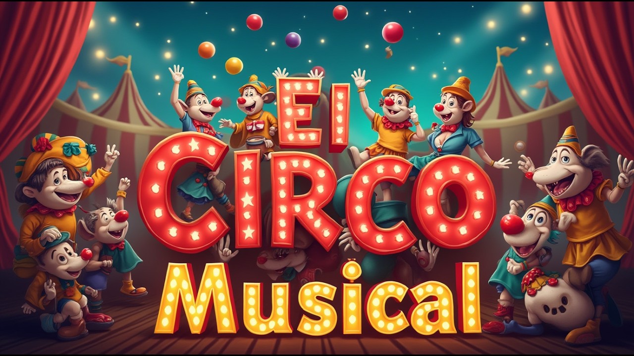 El Circo Musical 🎪🎶 | Canción Infantil con Instrumentos y Personajes ...