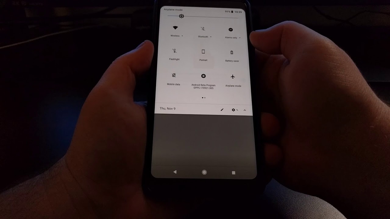 Pixel 2 | Fingerprint Swipe Gesture - YouTube