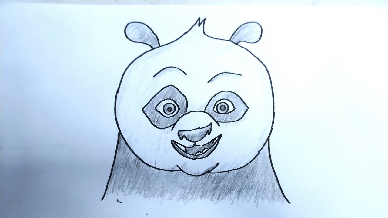 How To Draw Po | Kung Fu Panda - YouTube
