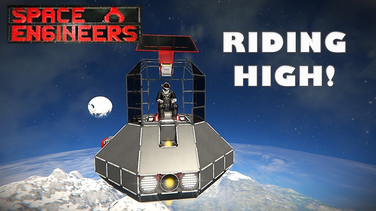 Space Engineers | Evolution of Drones | AI Space Elevator Programming ...